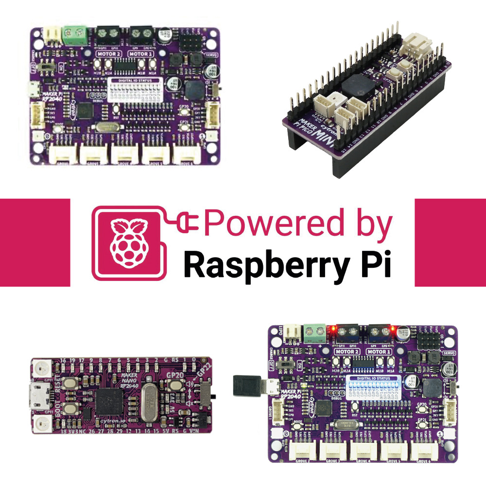 Powered by Raspberry Pi Mark Obtained